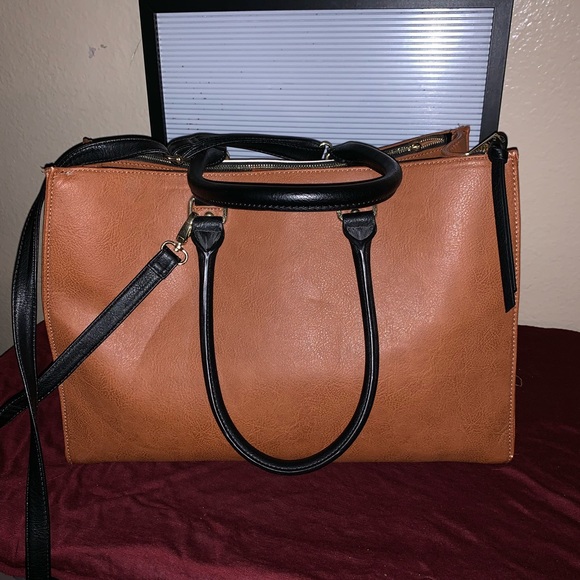 Merona | Bags | Merona Brand Triple Compartment Satchel | Poshmark